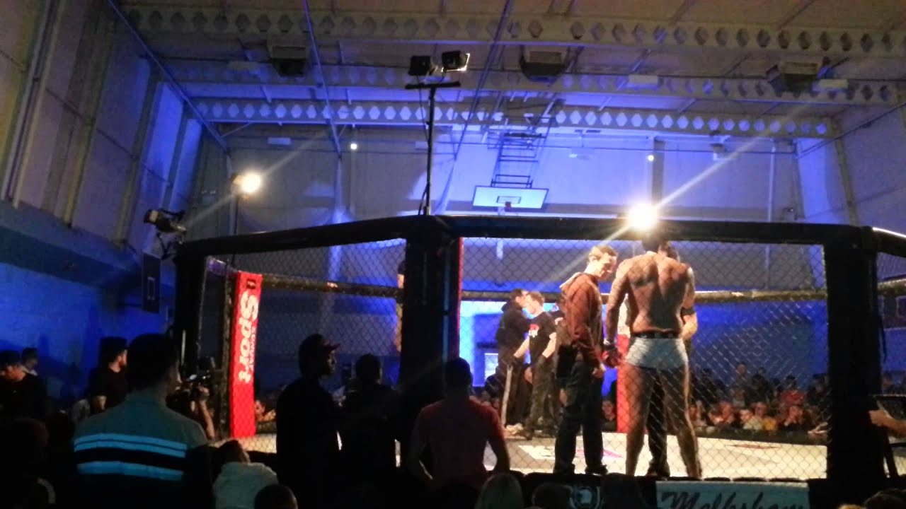 romek sim vs dan ball MMA - YouTube
