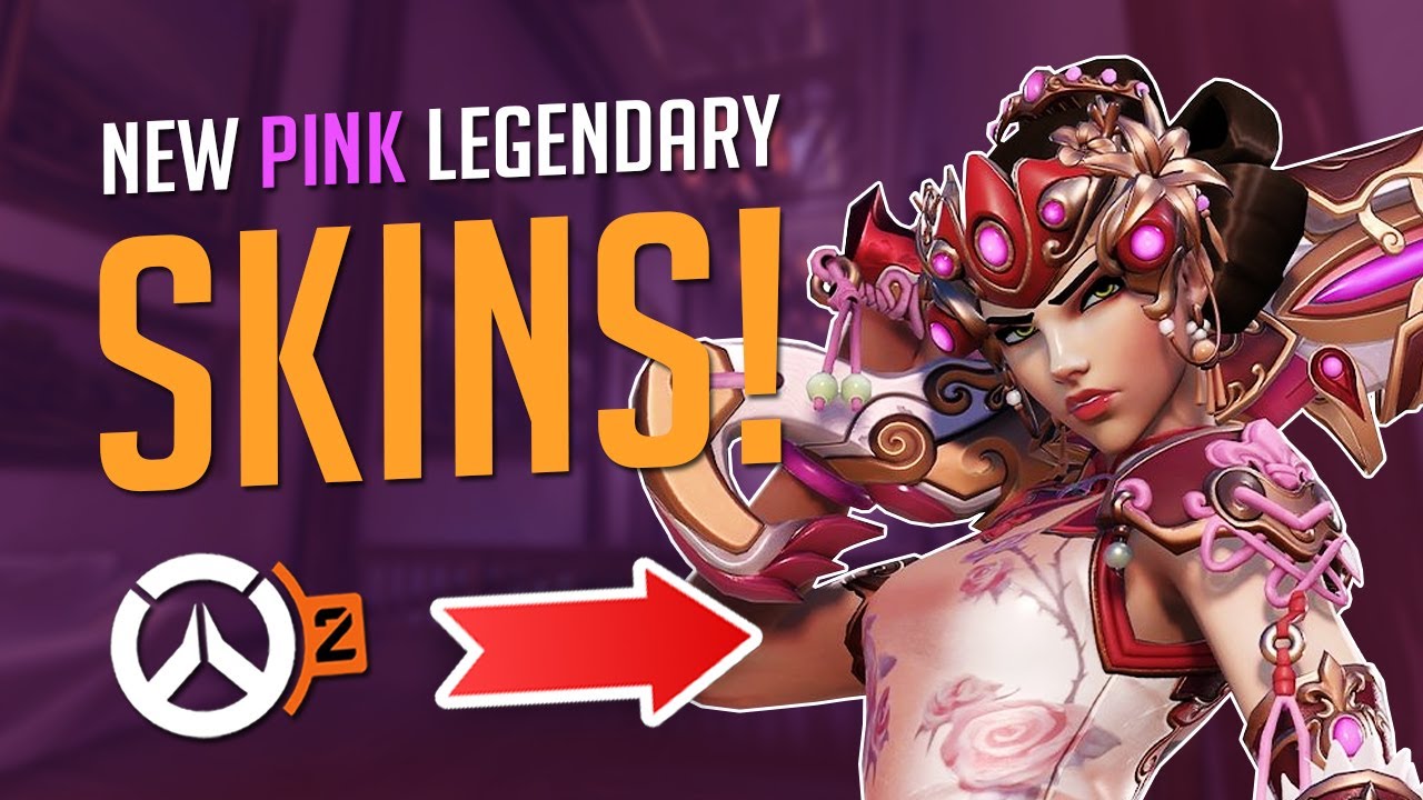 NEW OVERWATCH 2 SKINS | ROSE LILY WIDOWMAKER + ROSE REINHARDT - YouTube