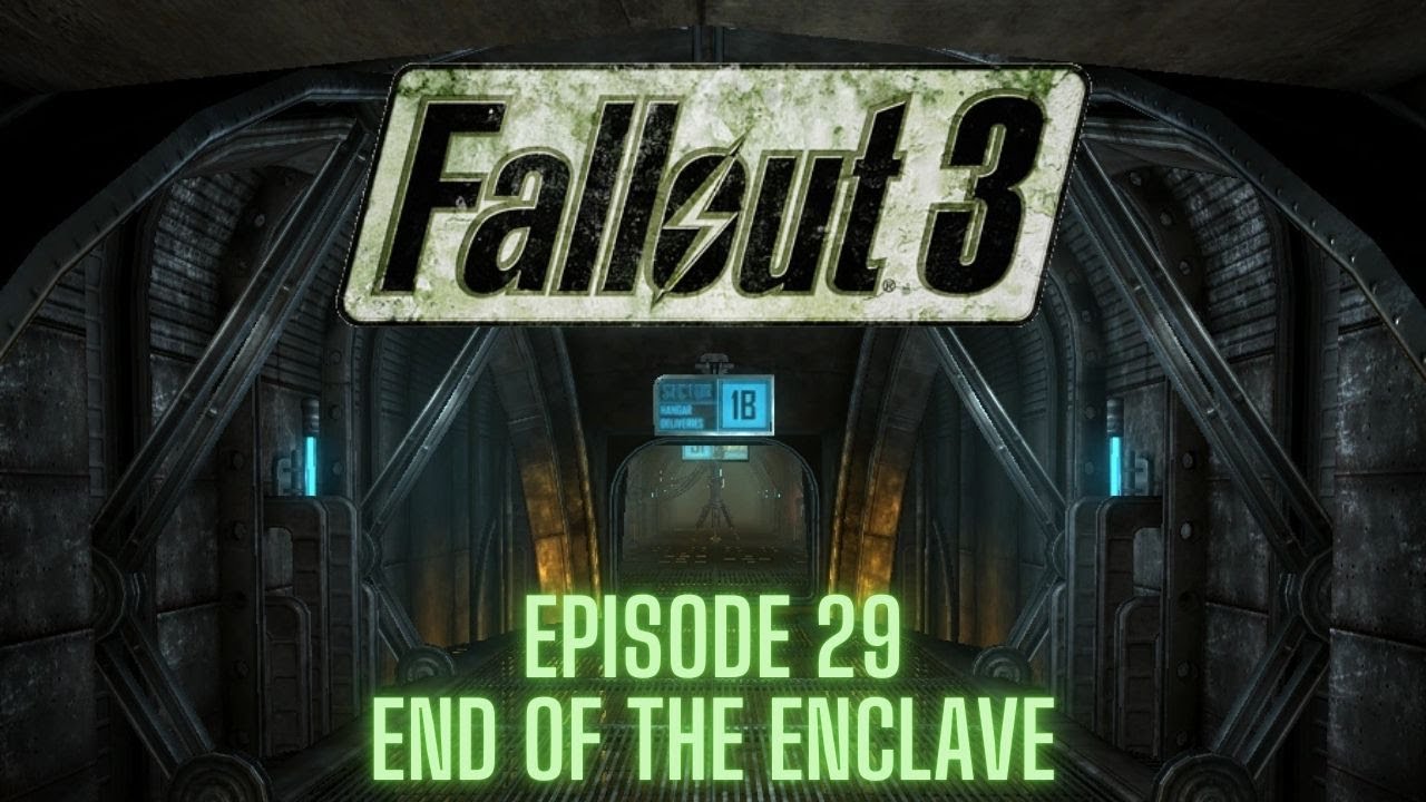 Game Challenge 4: Fallout 3 - Unarmed Run - (Steam) - Episode 29 - END ...