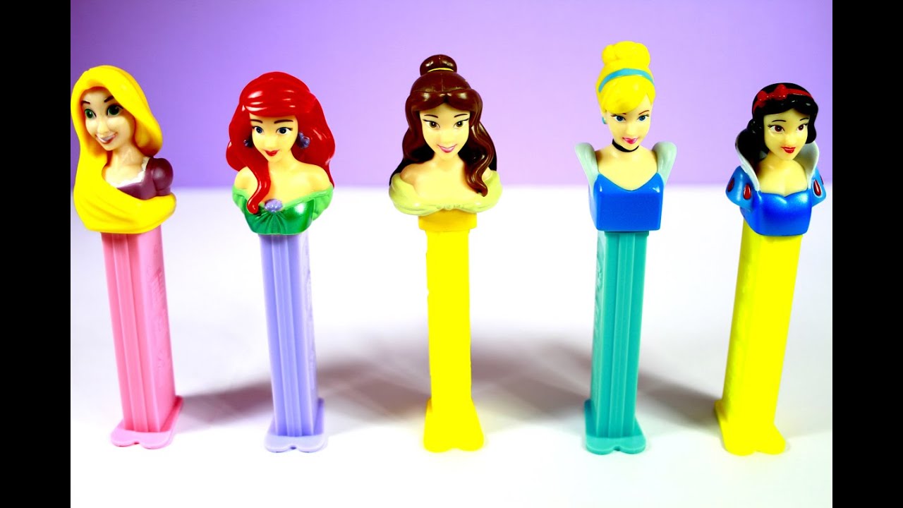 NEW Disney Princess Pez Dispensers Snow White, Belle, Ariel and More ...