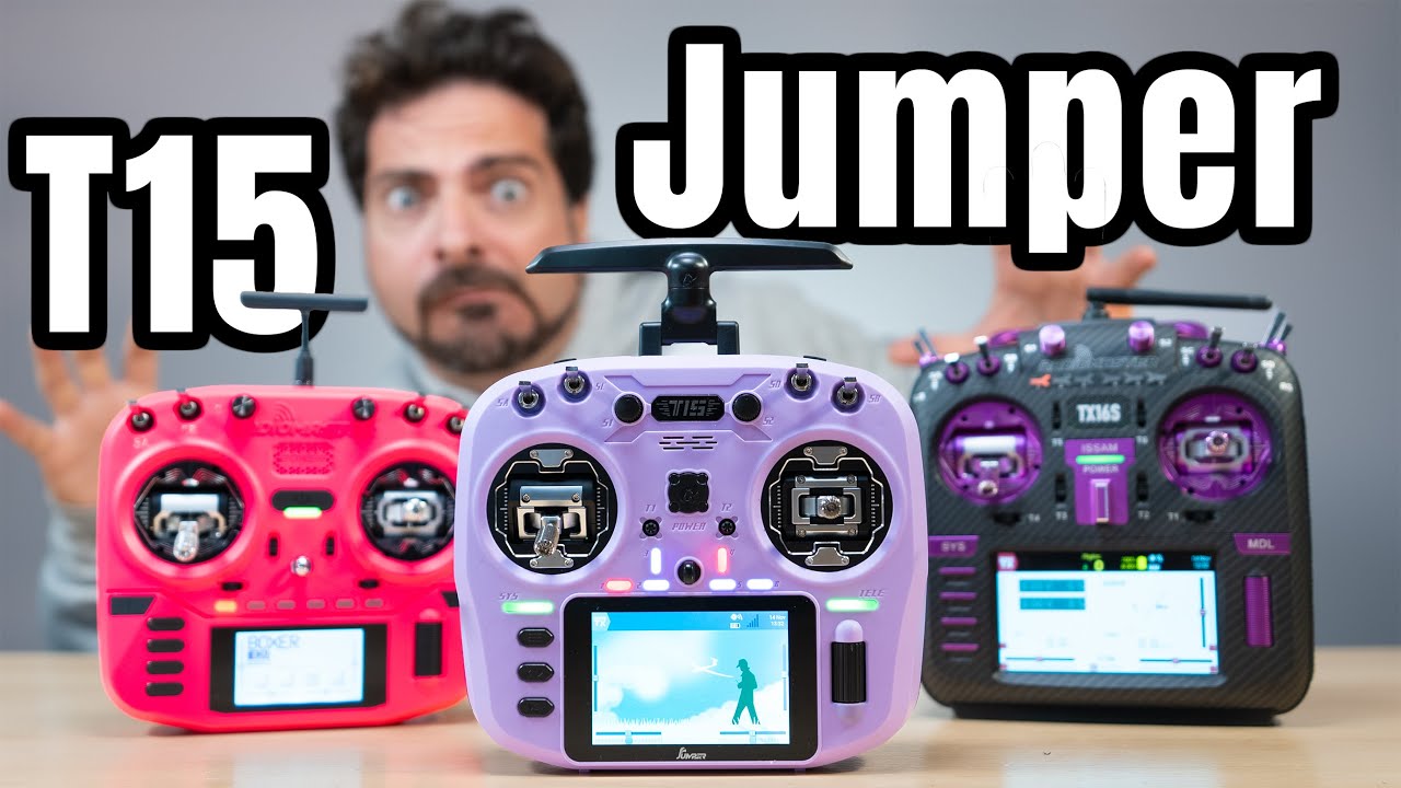 Jumper T15 Recensione e confronto con Radiomaster Boxer e T16S MKII ...
