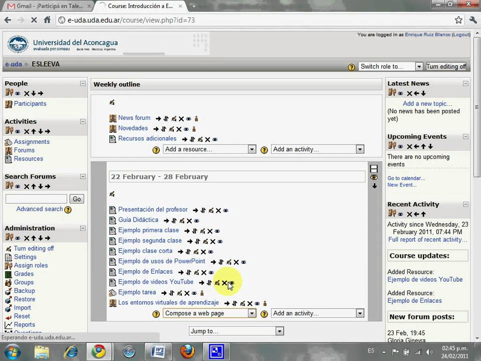 Colocar una imagen en Moodle - YouTube