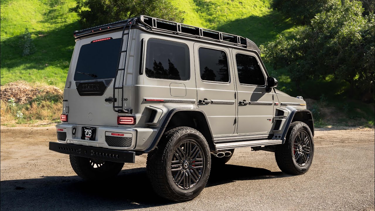 EXCLUSIVE: BRABUS B700 WideStar 4x4 G Wagon - YouTube