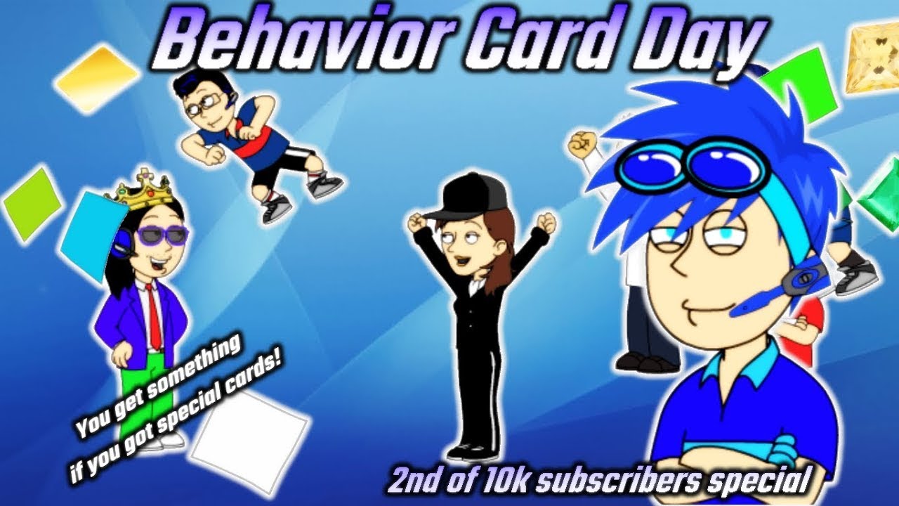Behavior Card Day (10K SUBSCRIBERS SPECIAL) - YouTube