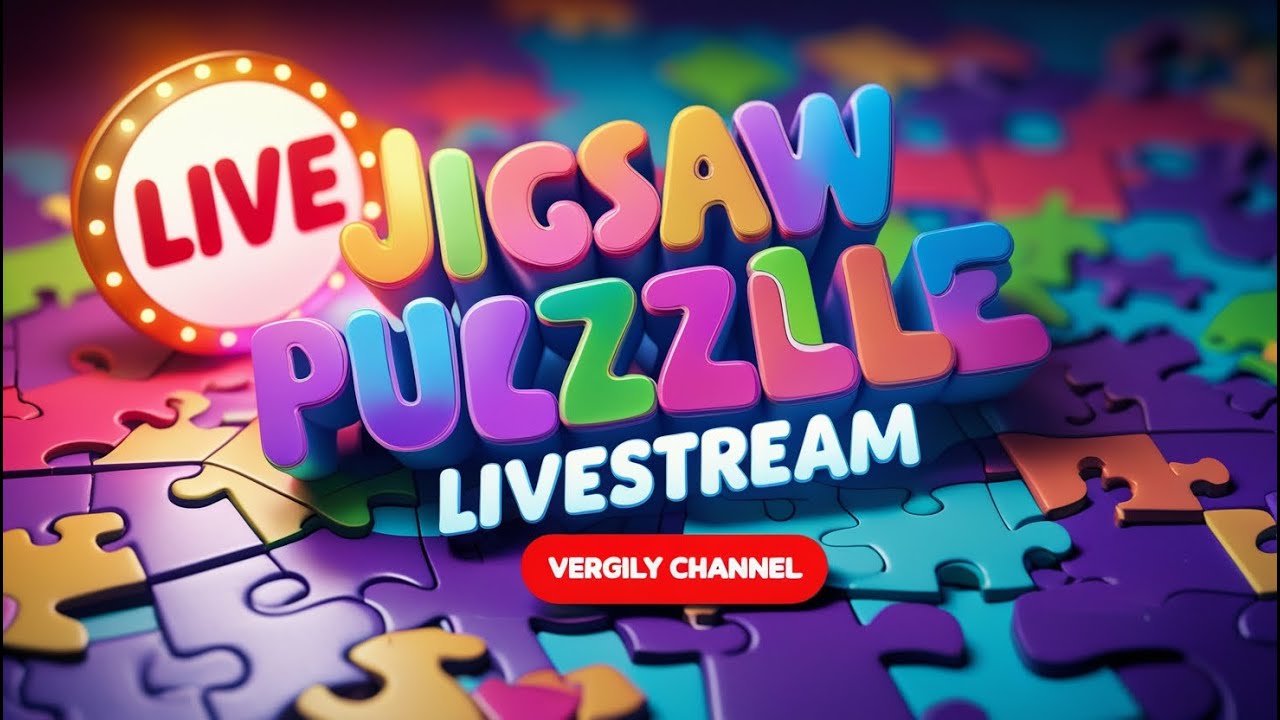 🔴 LIVE: Relaxing Jigsaw Puzzle Challenge! Can You Solve It? 🧩 - YouTube