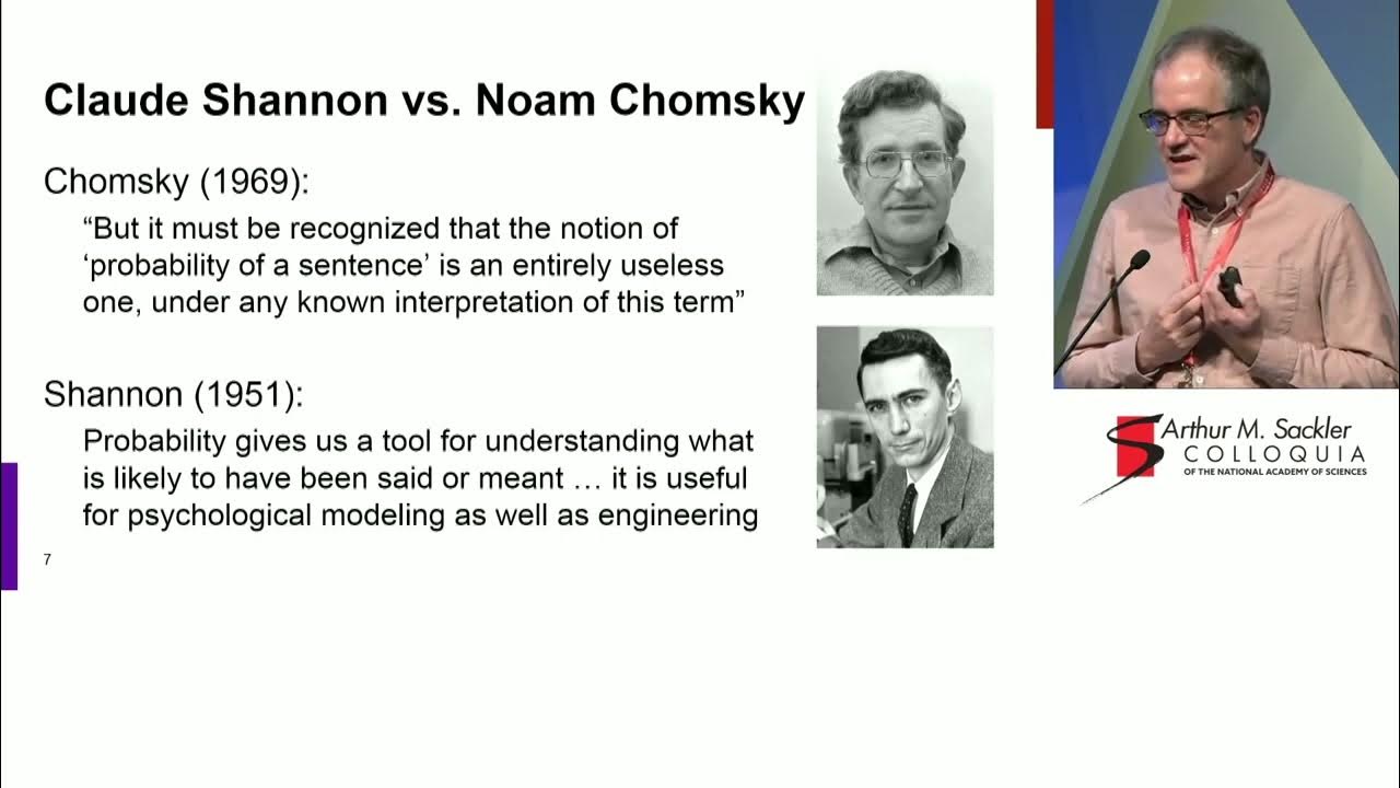 Chomsky vs Shannon approaches to NLP and AI - Chris Manning Stanford OpenNLP creator - YouTube