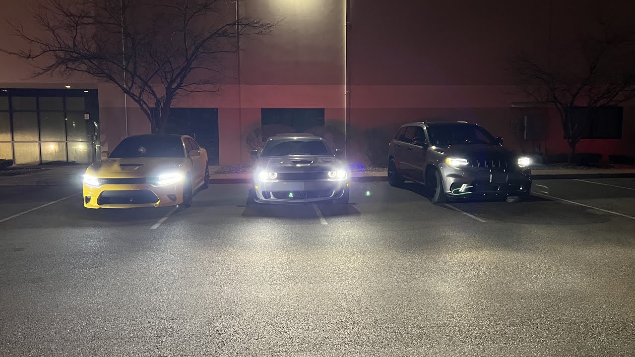 Cutting Up In A TRACKHAWK & DRAG RACING!!! - YouTube