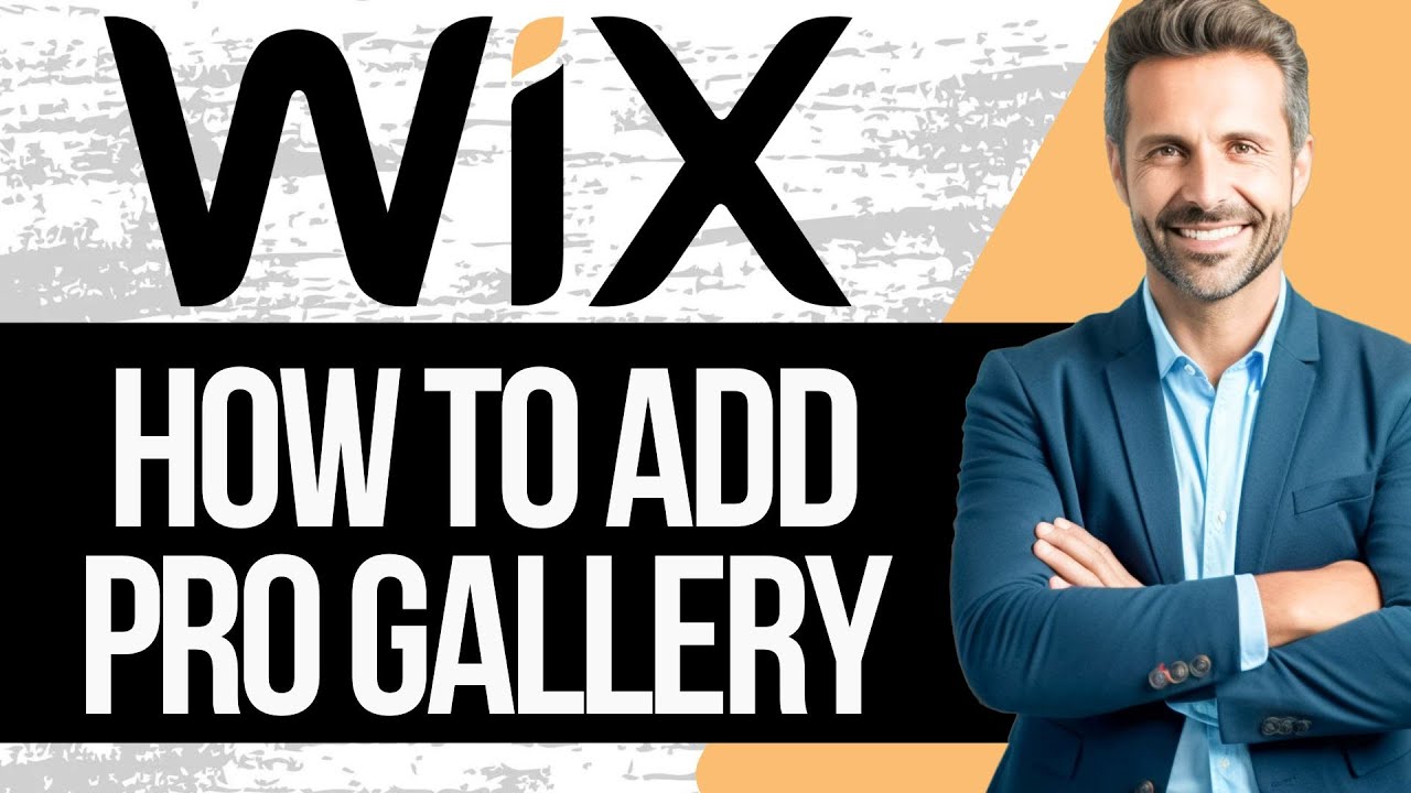 How to Add Wix Pro Gallery to Wix Website - YouTube