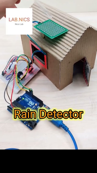Rain Detector using Arduino #arduino #arduinoprojects #raindrops #diyprojects # ...