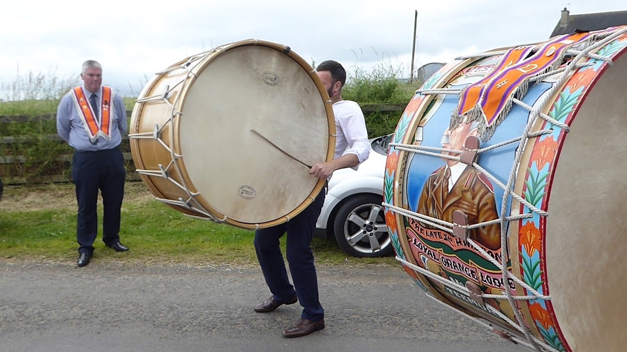 The drums of Teemore (12th July 2019) - YouTube