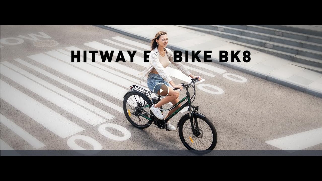 HITWAY Electric Bike, E-bike Electric Power-assisted bike, 26inch city ...