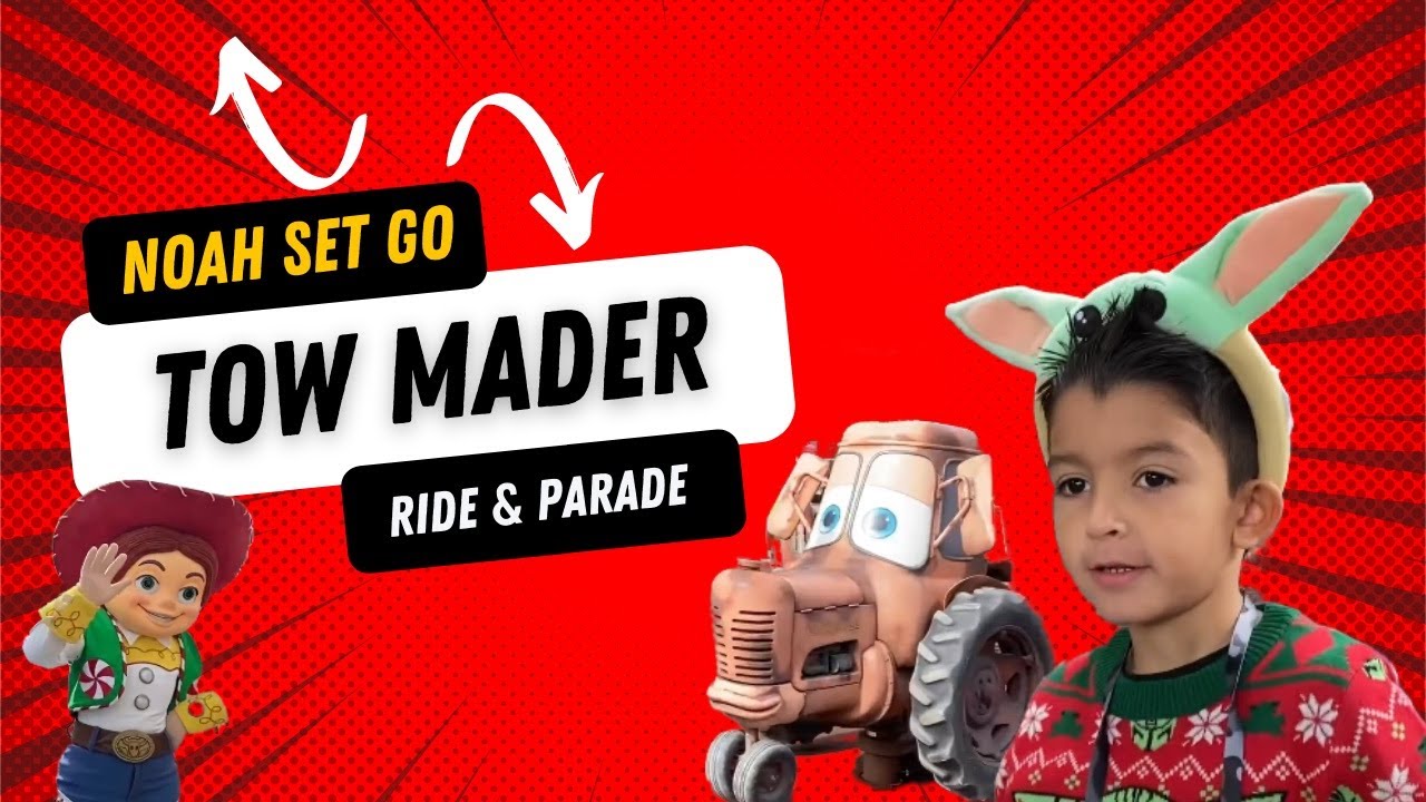 NOAH SET GO - Noah rides the Tow Mader Ride - YouTube