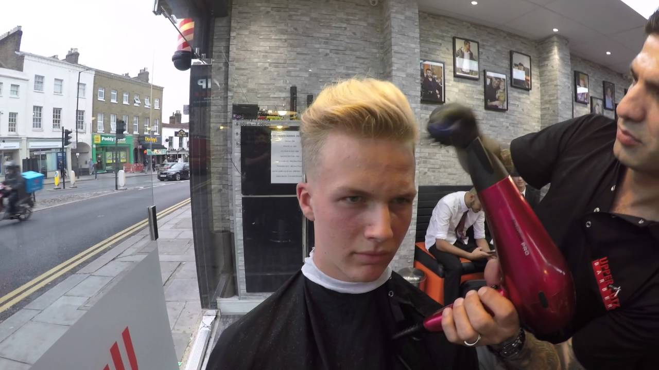 Upper Cutz Barber | Zero Fade Long Top Styling | High Barnet - YouTube