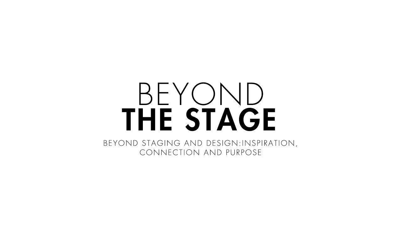 Welcome to Beyond The Stage: Episode One - YouTube