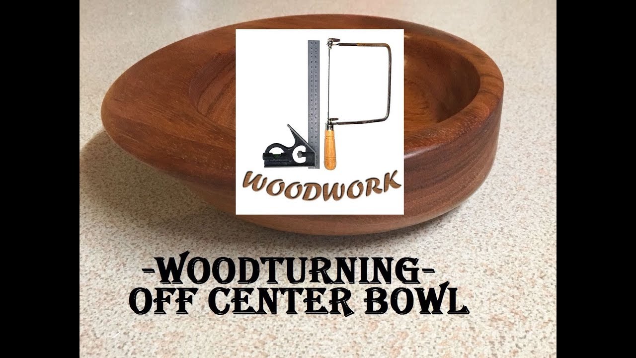 WoodTurning | Off Center Bowl - YouTube