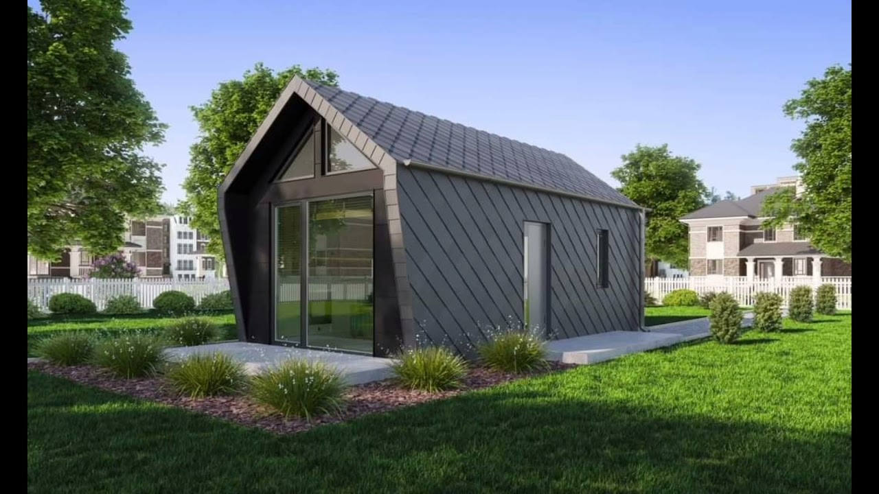 Tiny House 2021 - Casa din panouri sandwich - YouTube