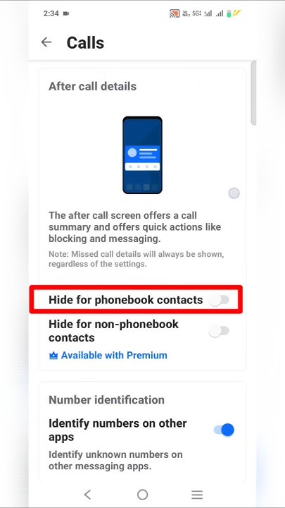 truecaller call end notification off | how to stop truecaller notification after call ...