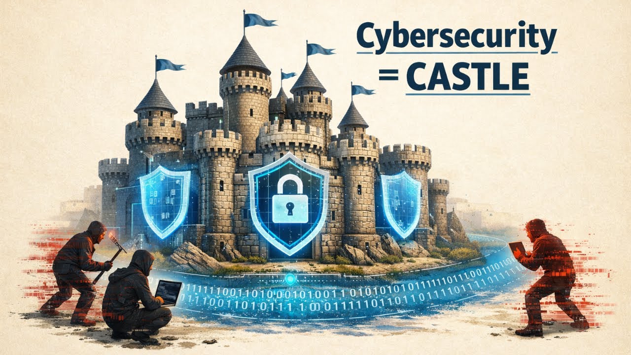 Cybersecurity Explained Using a Castle 🏰 | Beginner-Friendly Guide ...