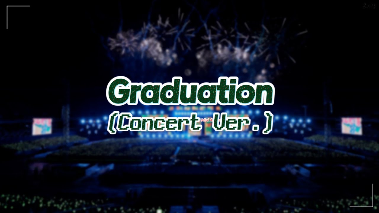 🎤NCT DREAM 'Graduation' 콘서트 버전/concert ver. - YouTube
