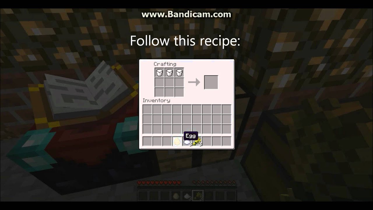 How to make a cake in Minecraft. - YouTube