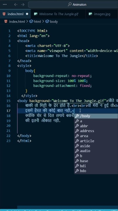 Creating Dynamic Animations with HTML Unleashing the Power of Code!#animation #coding# ...