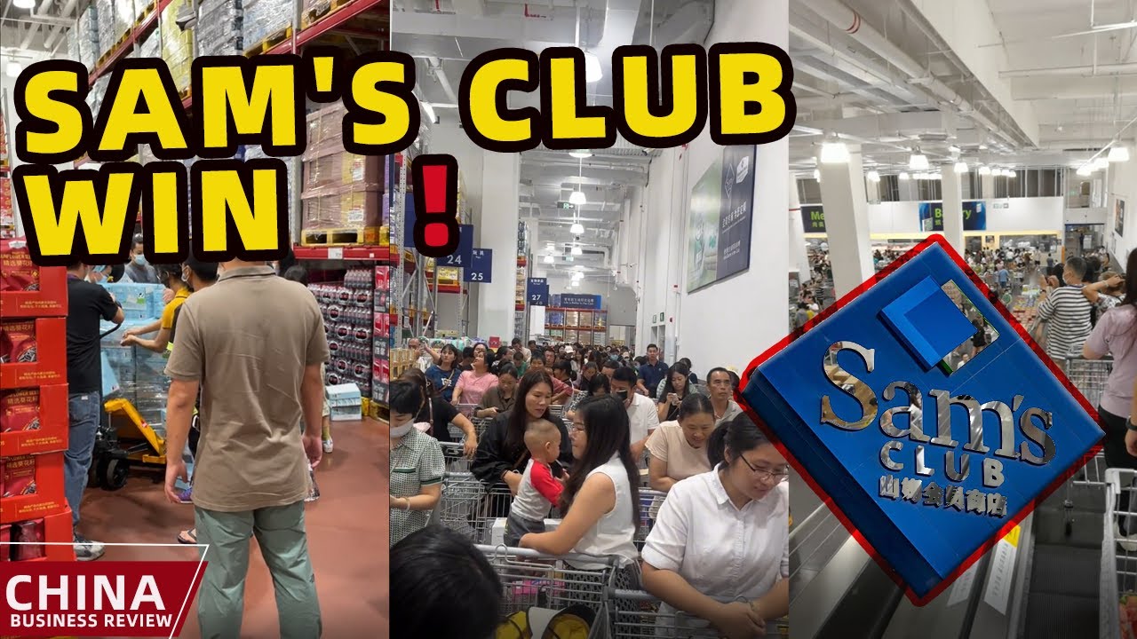 Why is Sam's Super market so popular in China? - YouTube
