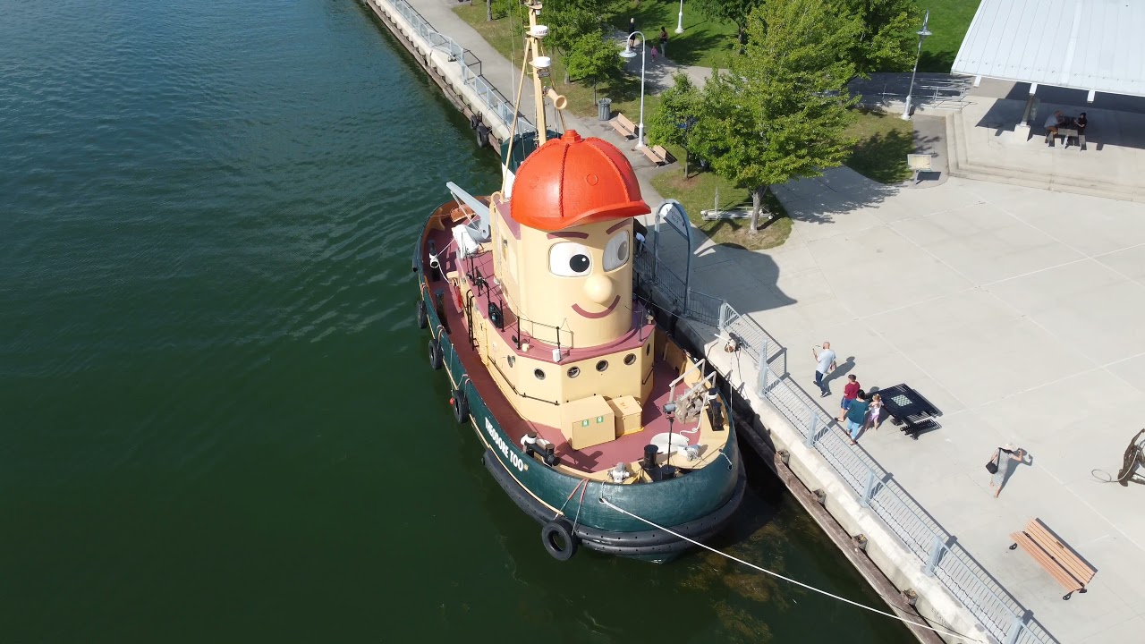Checking out Theodore Too the Tugboat in Hamilton Harbour - YouTube