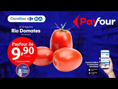 CarrefourSA'nın dijital cüzdanı Payfour! 💙