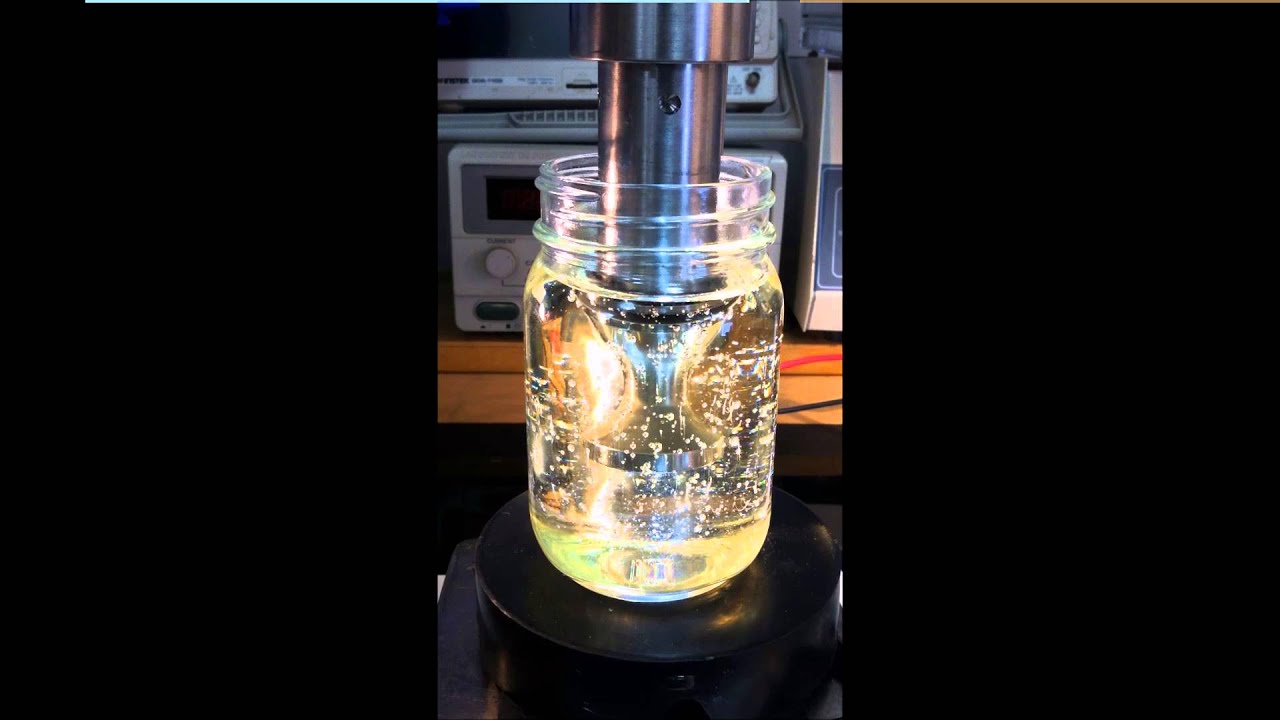 Ultrasonic Degassing of Polyurethane - YouTube