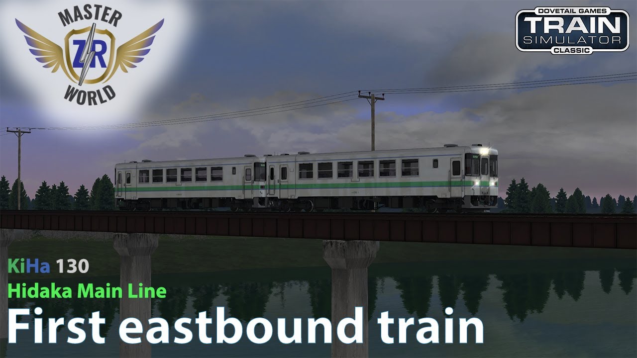 The Spring of the Northbound | Hidaka Main Line | KiHa 130 | Train ...