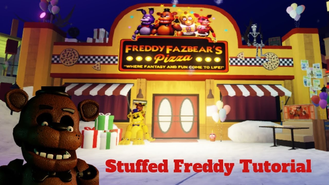 TPRR Stuffed Freddy Tutorial - YouTube