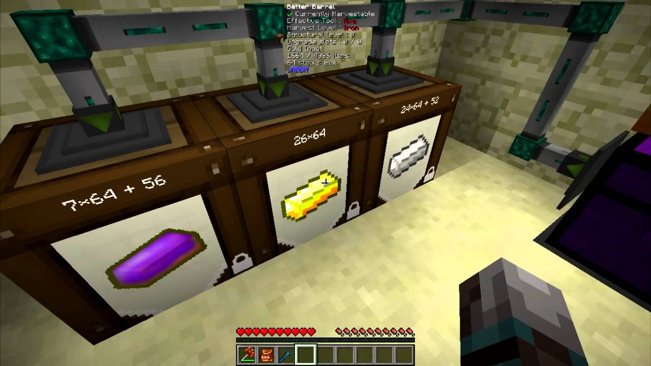 FTB infinity auto sort/smelt tutorial - YouTube