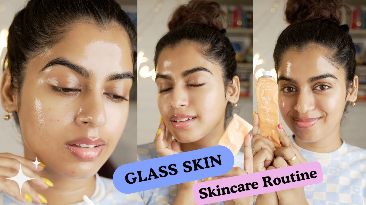 My Glass Skin Skincare Routine - YouTube
