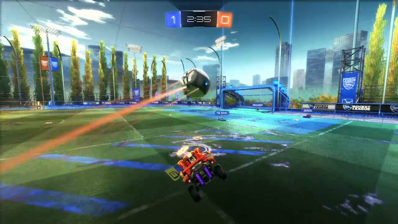 Barrel Roll Aerial Goal - YouTube