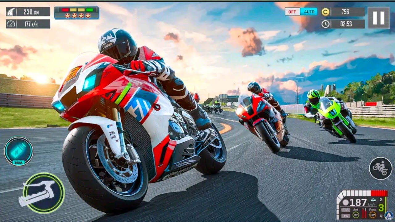 Moto Racing 3d Motorcycle Game | Bike Racing Tracks Simulator 3d | Bike ...