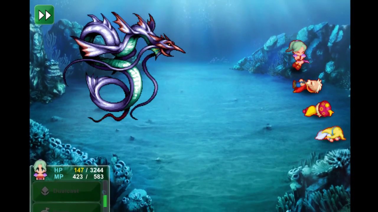 Lets Play Final Fantasy 6 Part 37 The Leviathan and Ancient Castle ...