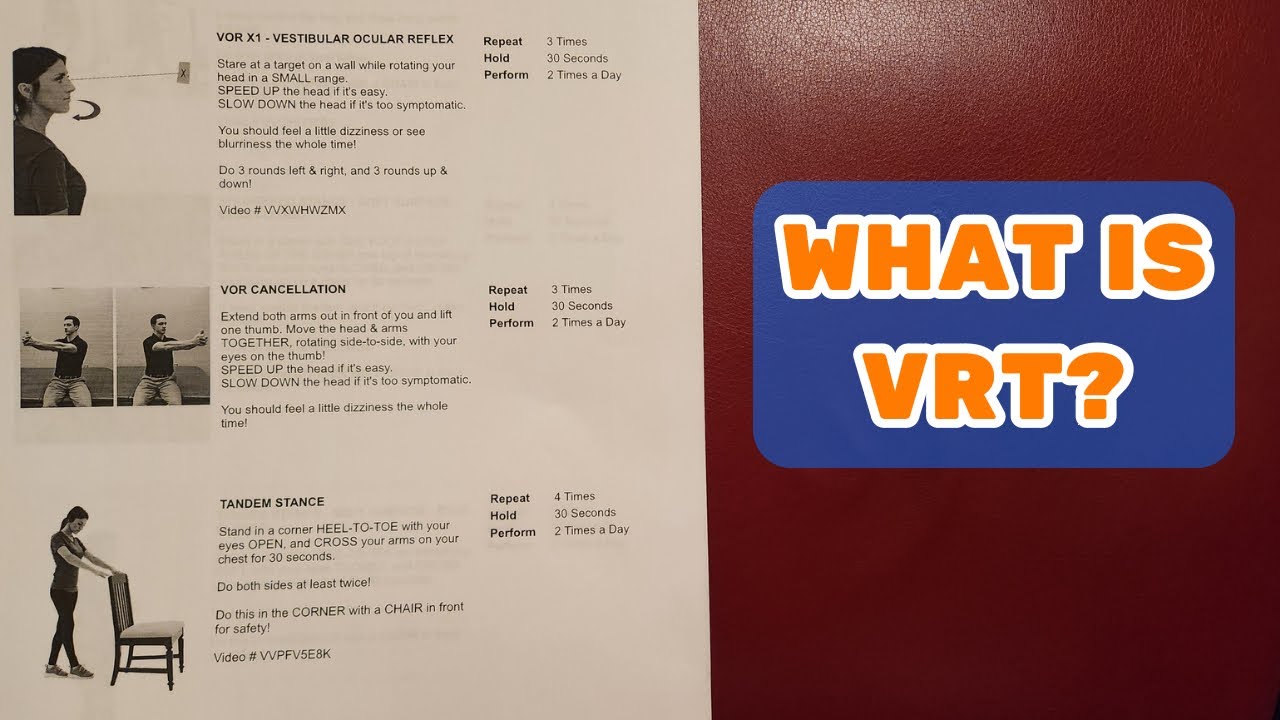 What is Vestibular Rehabilitation Physical Therapy - Dizzy Therapy ...