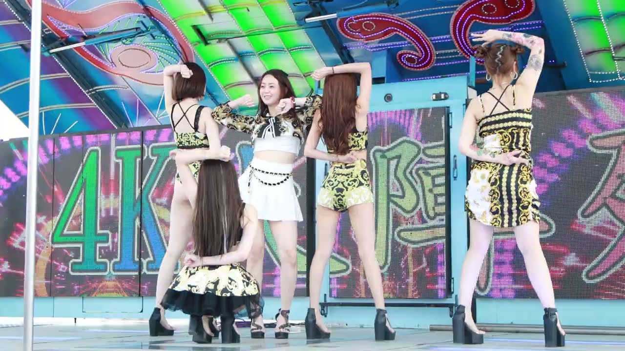 2022 9 10惡魔舞團devil Girls馬 Liy Vivi 妍璇馬公厝福德廟福德正神聖誕千秋活動舞台 惡魔舞團 馬公厝福德廟