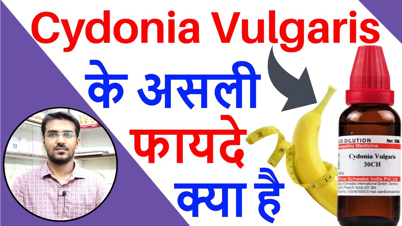Cydonia Vulgaris कब और कैसे उपयोग करे | Cydonia Vulgaris Homeopathic ...
