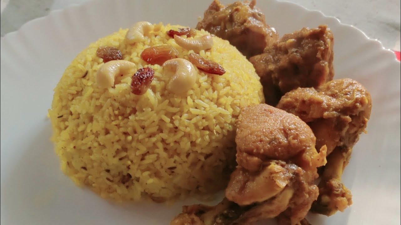 Basanti Pulao Recipe। basonti polao recipe । Bengali Sweet Polao। ঝরঝরে ...