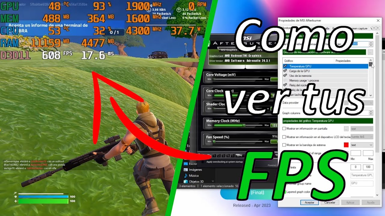 Como ver tus FPS mientras juegas | Guia de como monitorizar tus ...