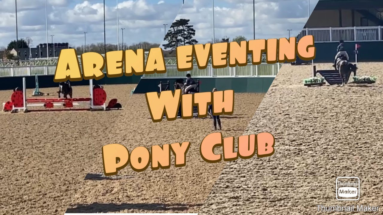 Arena Eventing Pony Club Rally! My First Vlog! - YouTube