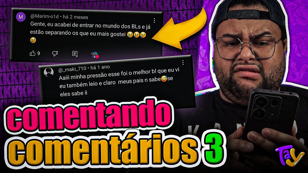 TODOS OS SHIPPS ESTÃO SE DESFAZENDO! 💔🤡 | COMENTANDO COMENTÁRIOS #3 | TaY - YouTube