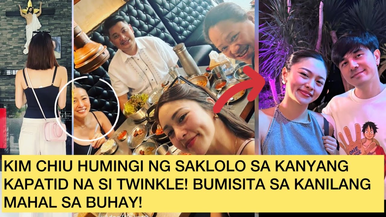 KIM CHIU HUMINGI NG SAKLOLO SA KANYANG KAPATID NA SI TWINKLE! BUMISITA ...