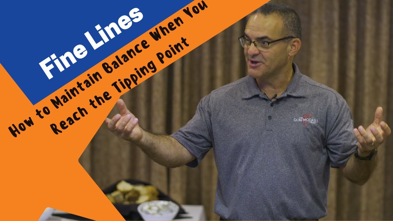 Rob Commodari | The Fine Line Between Reacting and Responding - YouTube