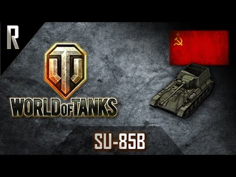 World of Tanks: SU-85B, Soviet Tier IV tank destroyer [5 kills, 2458 ...