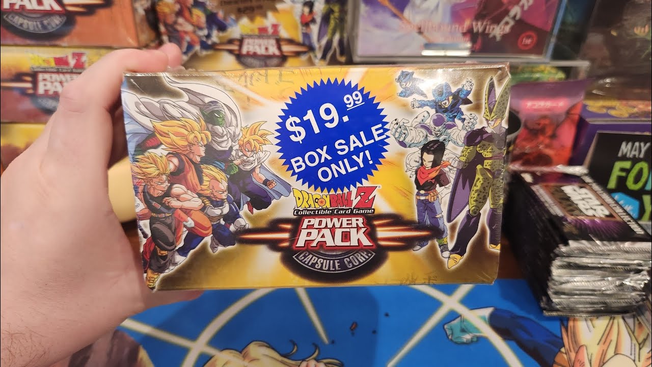 Score Dragon Ball Z Capsule Corp Power Pack Break! #score #dbz - YouTube