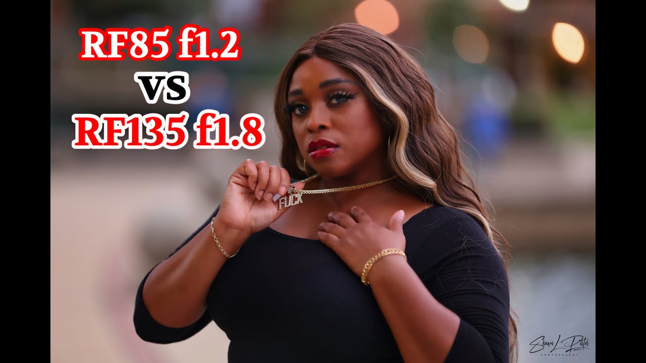 Canon RF85 f1.2 vs RF135 f1.8 Portrait Shootout feat. Andrea The Dream ...