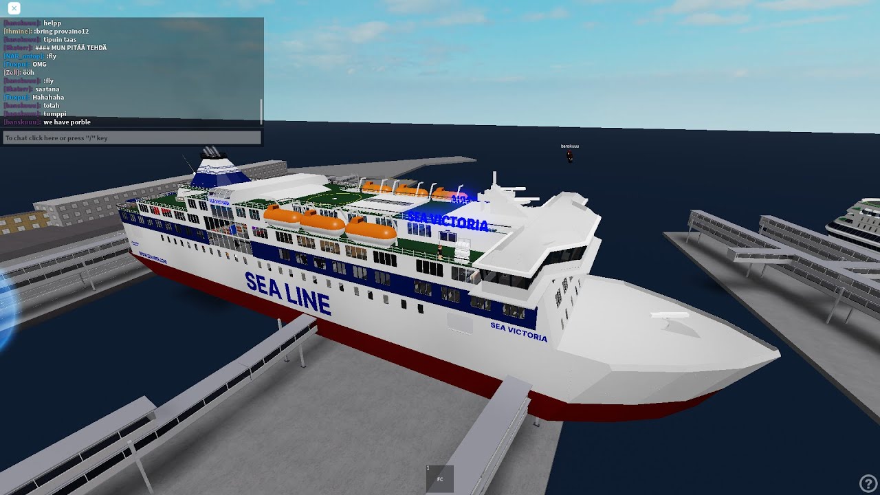 The FAILED Roblox Cruise with M/S Sea Victoria (Sea Line RBLX) - YouTube