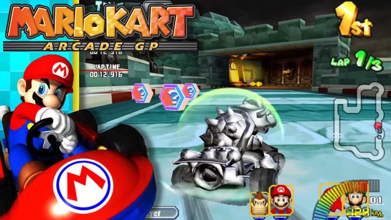 Castle Wall (Special Cup) - Mario Kart Arcade GP - YouTube